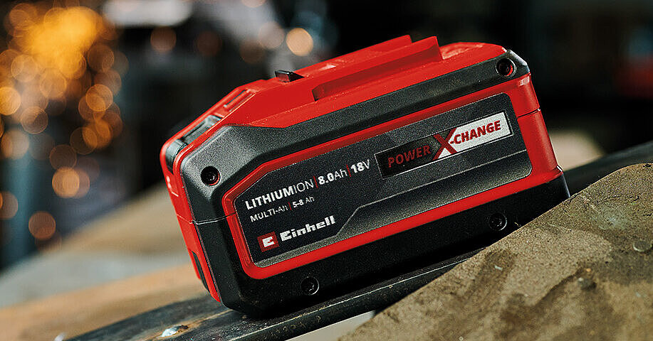 Purchase powerful Power X-Change batteries | Einhell.co.th