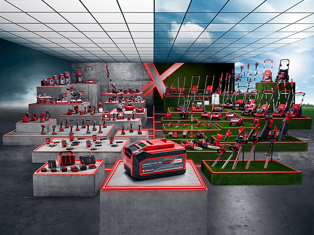 Einhell battery system | Einhell.co.th